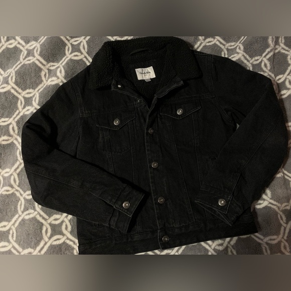 Goodfellow & Co | Jackets & Coats | Goodfellow Co Black Denim Jacket ...